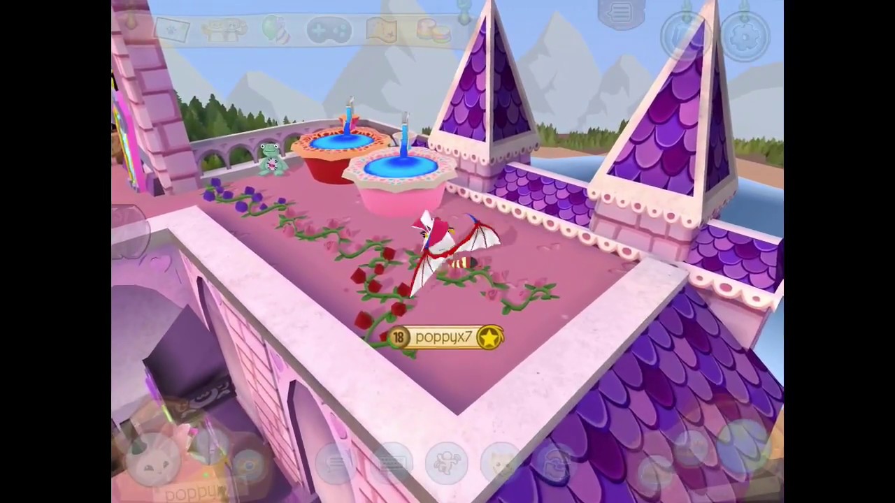 animal jam princess castle den tour🦄 - YouTube