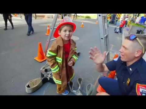 2nd Annual Kids Junior Fire Academy - YouTube