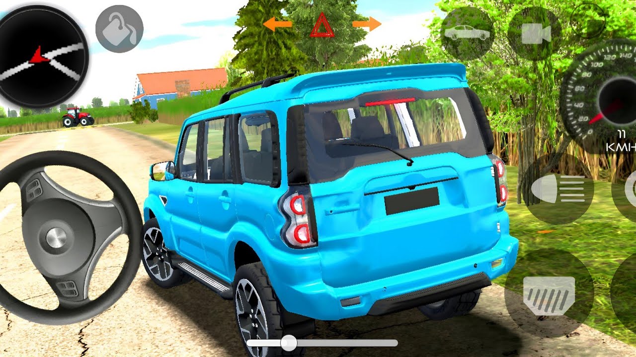 3D Car game : New Scorpio S11🔥 4x4 Driving 🦅indian car simulator 3d ...