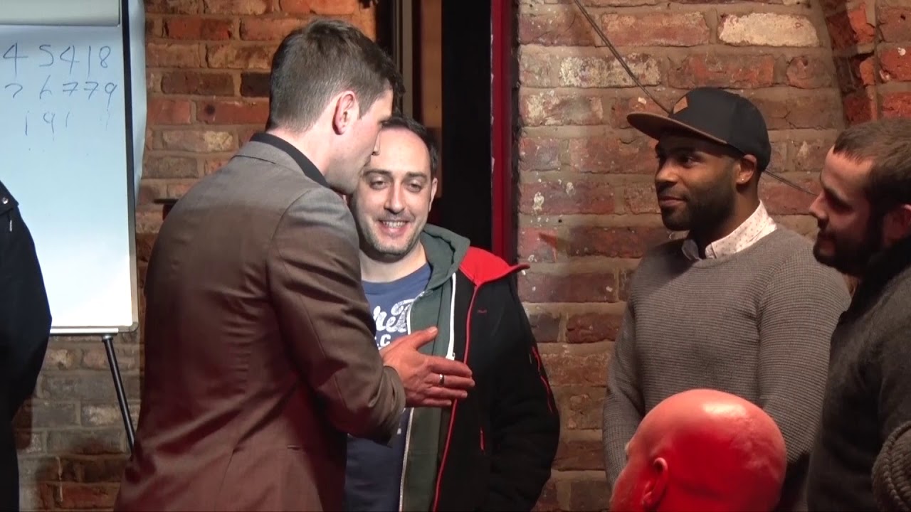 Stage Showreel - Dean Williamson Mind Reader - YouTube