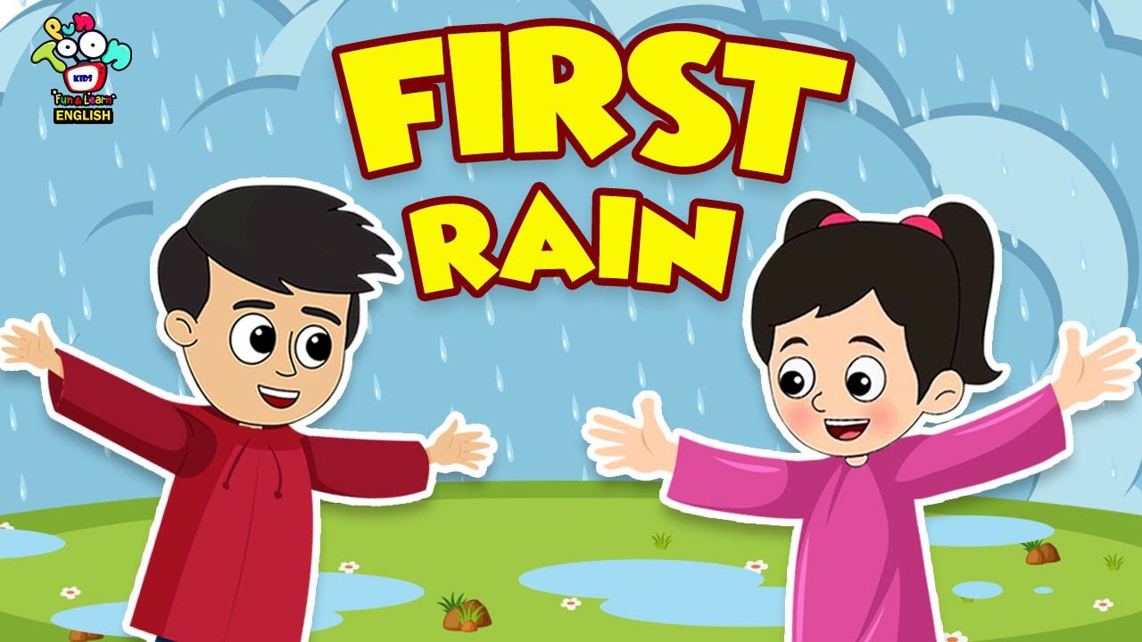 First Rain | Rainy Season | Rainy Day | English Moral Stories | English ...