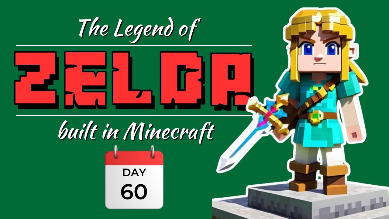 Minecraft Survival Build: Original Legend of Zelda! Day 60! - YouTube