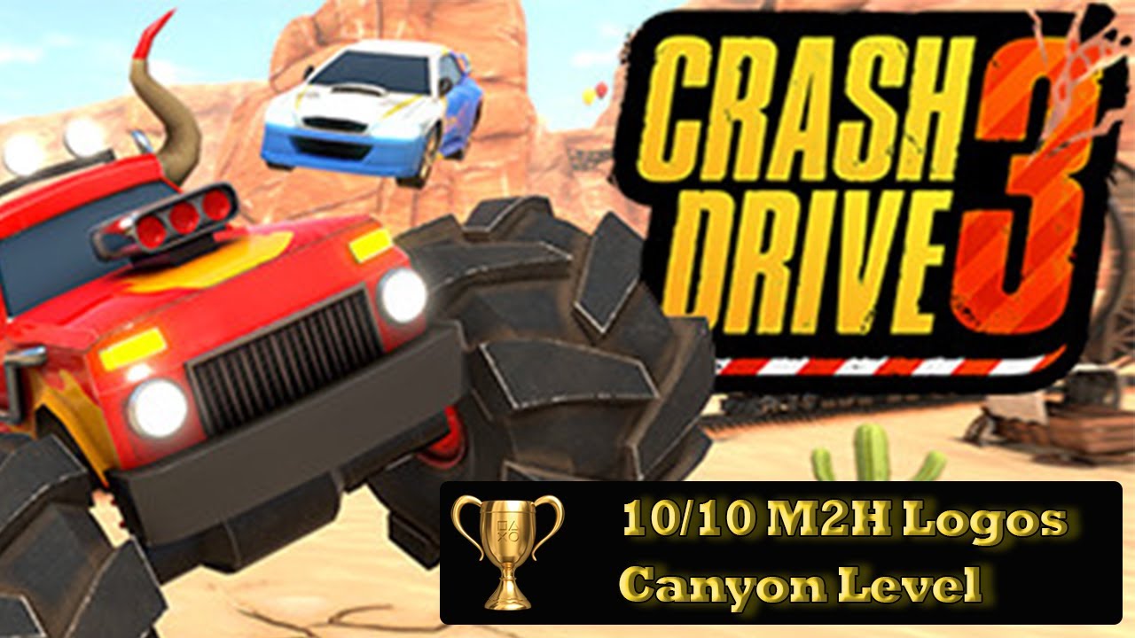 Crash Drive 3 M2H Logos Canyon Level | Trophäen Guide - YouTube