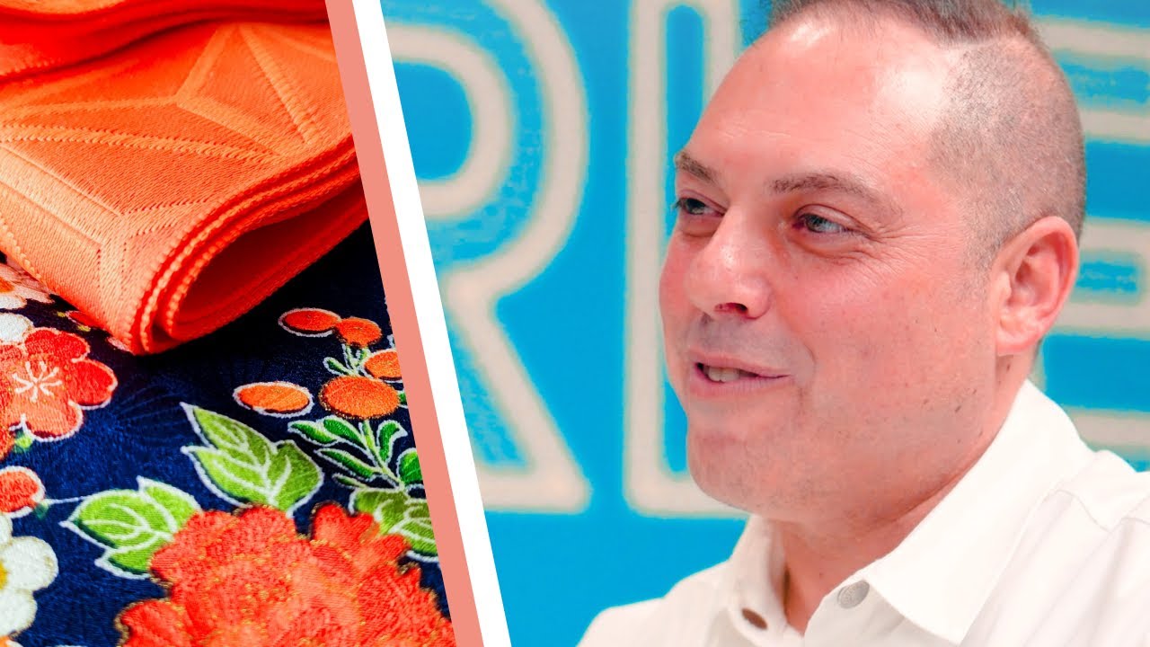 Textile CEO breaks down high-tech Japanese fabrics - YouTube