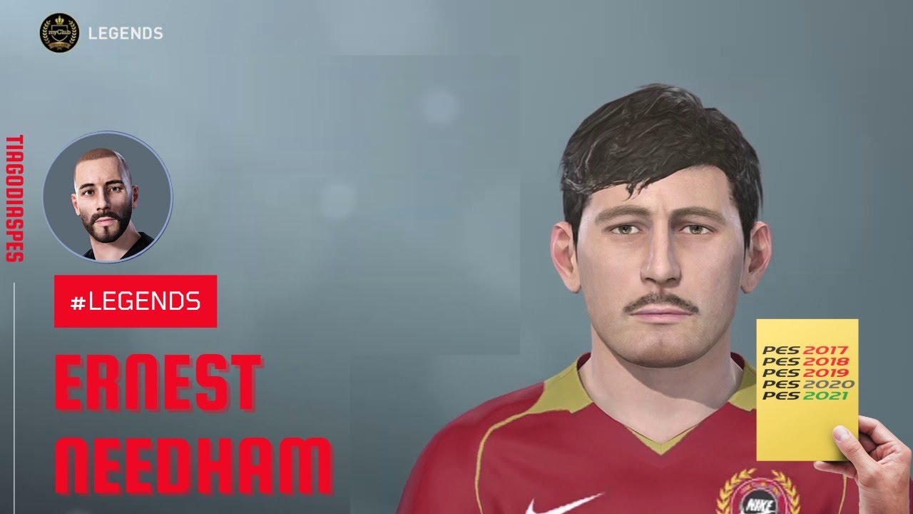 Ernest Needham Face + Stats | PES 2019 | REQUEST - YouTube
