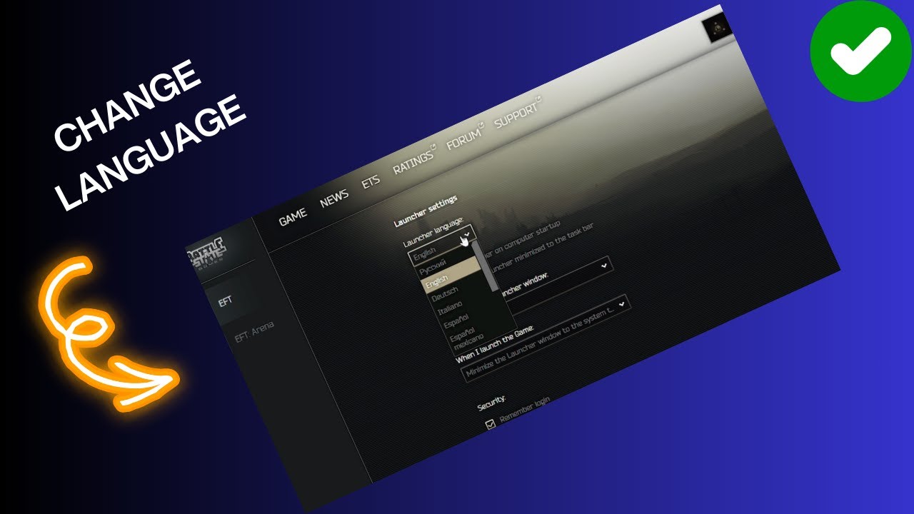 How to Change Language in Escape from Tarkov - YouTube