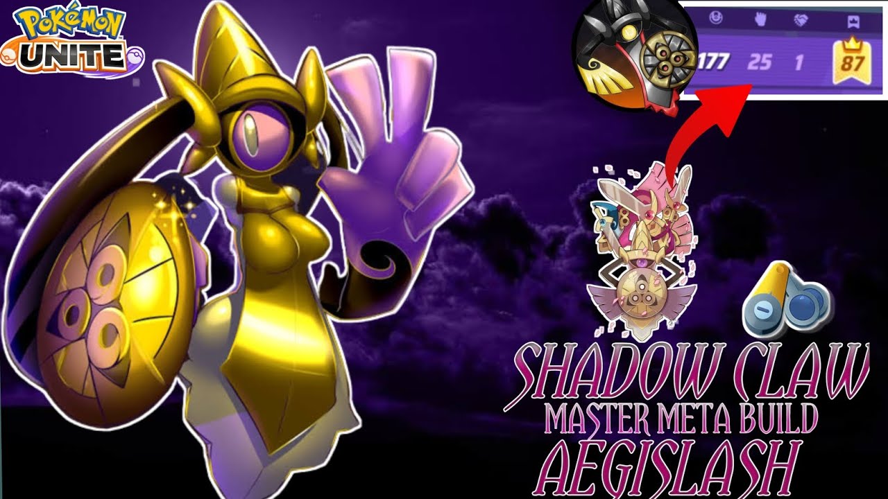 AEGISLASH SHADOW CLAW MASTER META BUILD WITH HIS AMAZING SWORD POWER ...