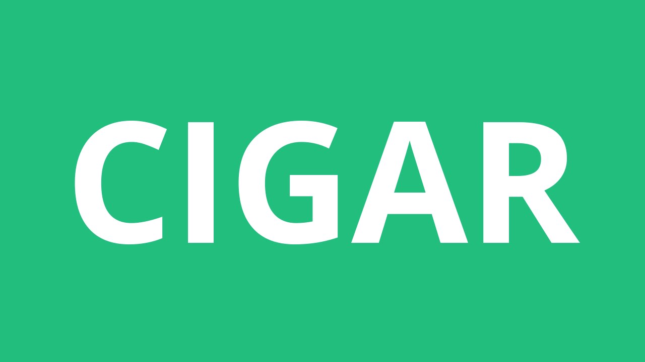 How To Pronounce Cigar - Pronunciation Academy - YouTube