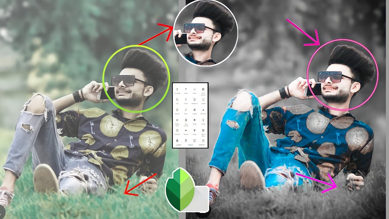 dark background photo editing | snapseed Editing| Oil Paint Photo ...