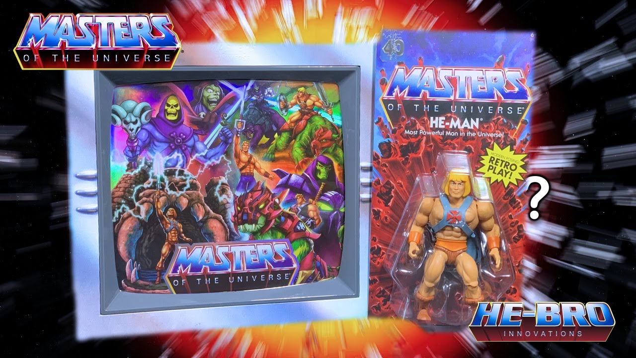 40th anniversary Filmation He-man Review - YouTube
