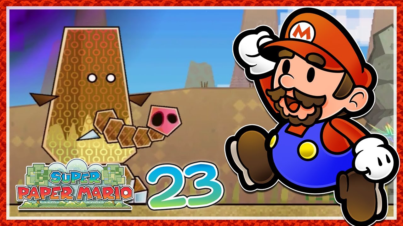 Super Paper Mario [#23] - LE MAMMOUTH INVINCIBLE - YouTube