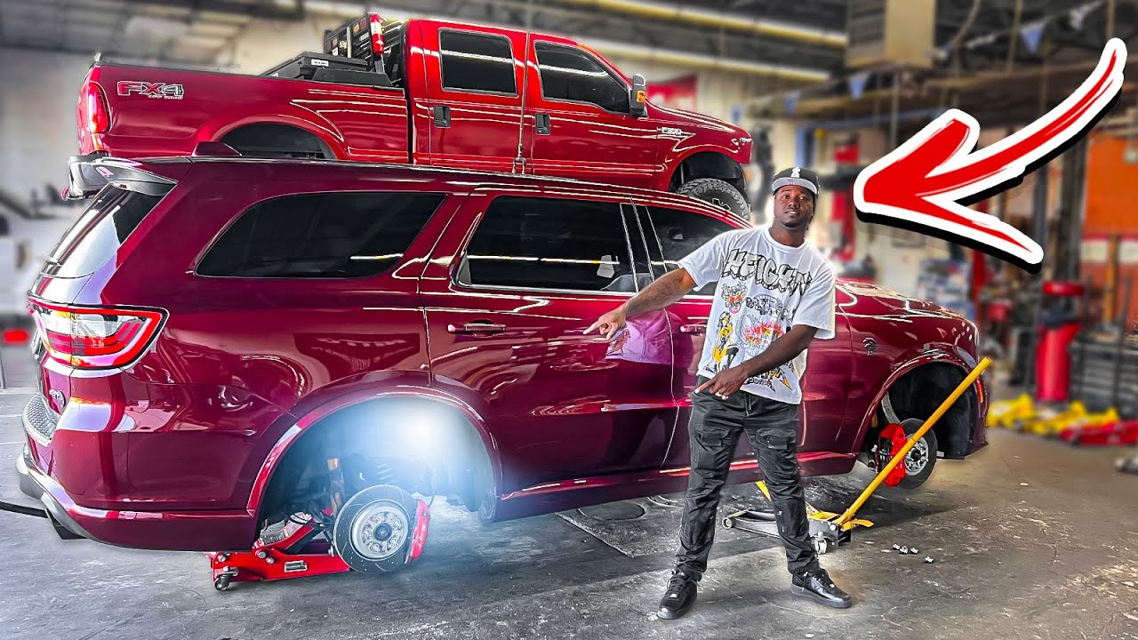 PUTTING 26s FORGIATOS ON MY HELLCAT DURANGO - YouTube