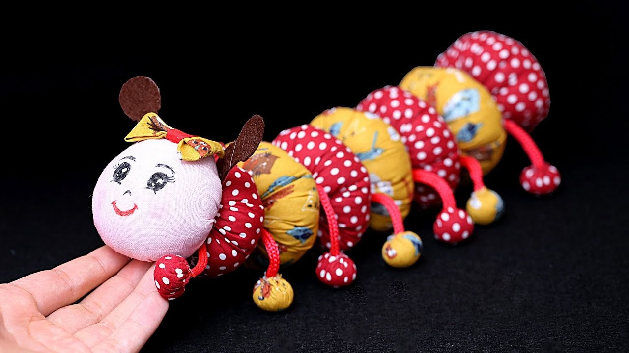 A cute and simple to make a centipede doll - it will not leave anyone ...