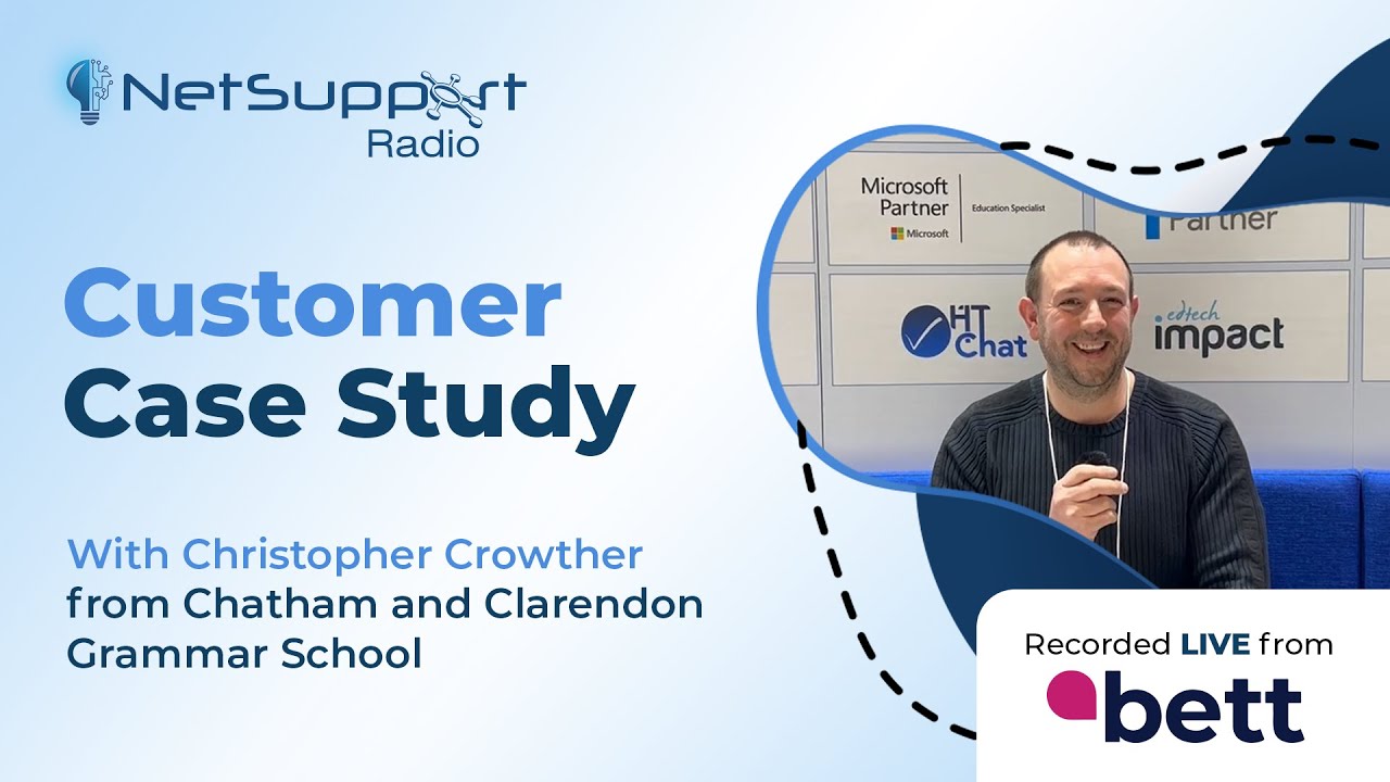 Bett 2023 Case Study - Christopher Crowther, Network Manager, Chatham ...