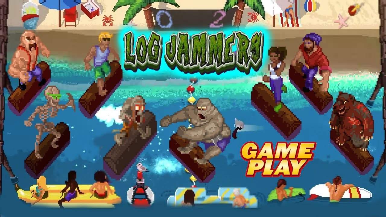 Log Jammers ★ Gameplay ★ PC Steam (Online/Solo) game 2020 ★ Ultra HD ...