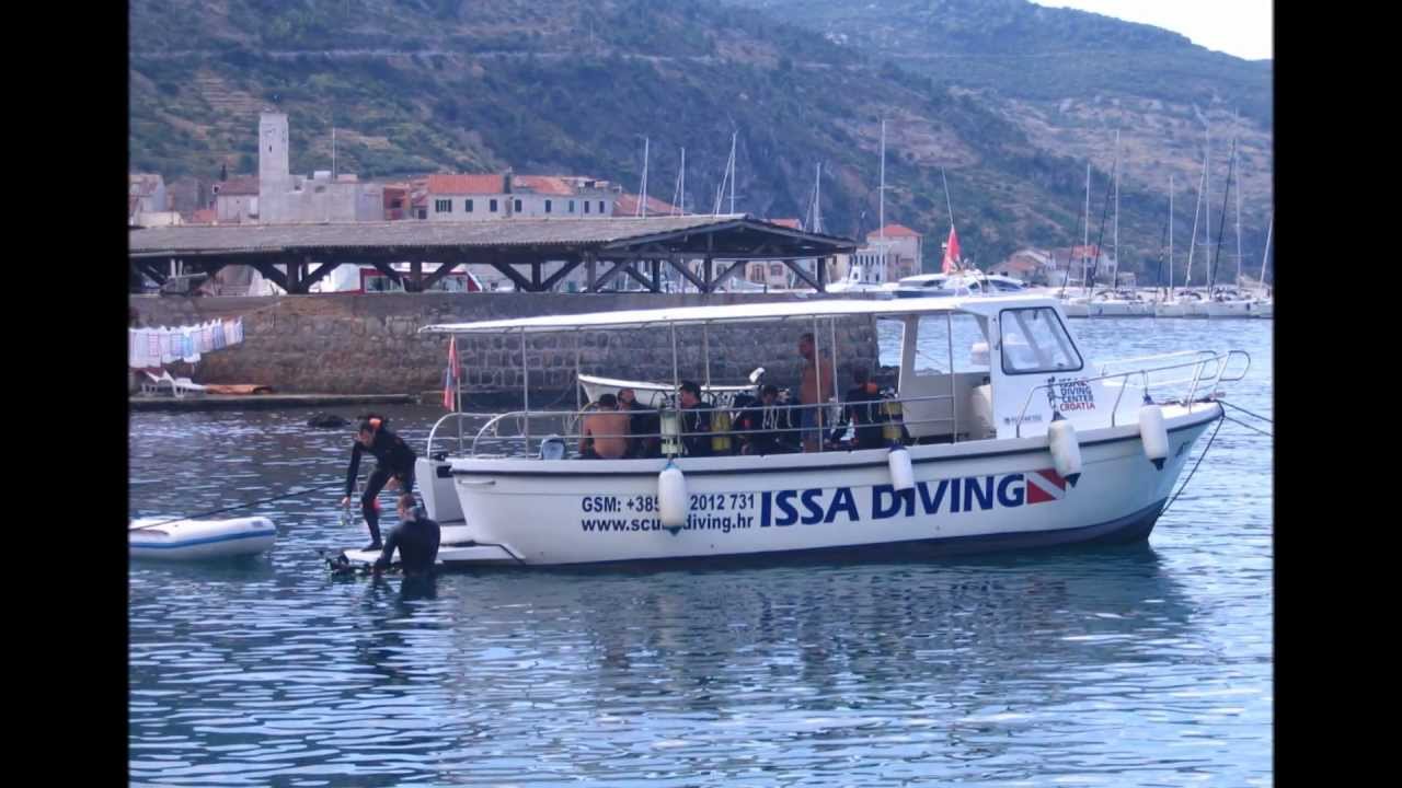 Diving with Issa Diving Center Croatia (HD) - YouTube