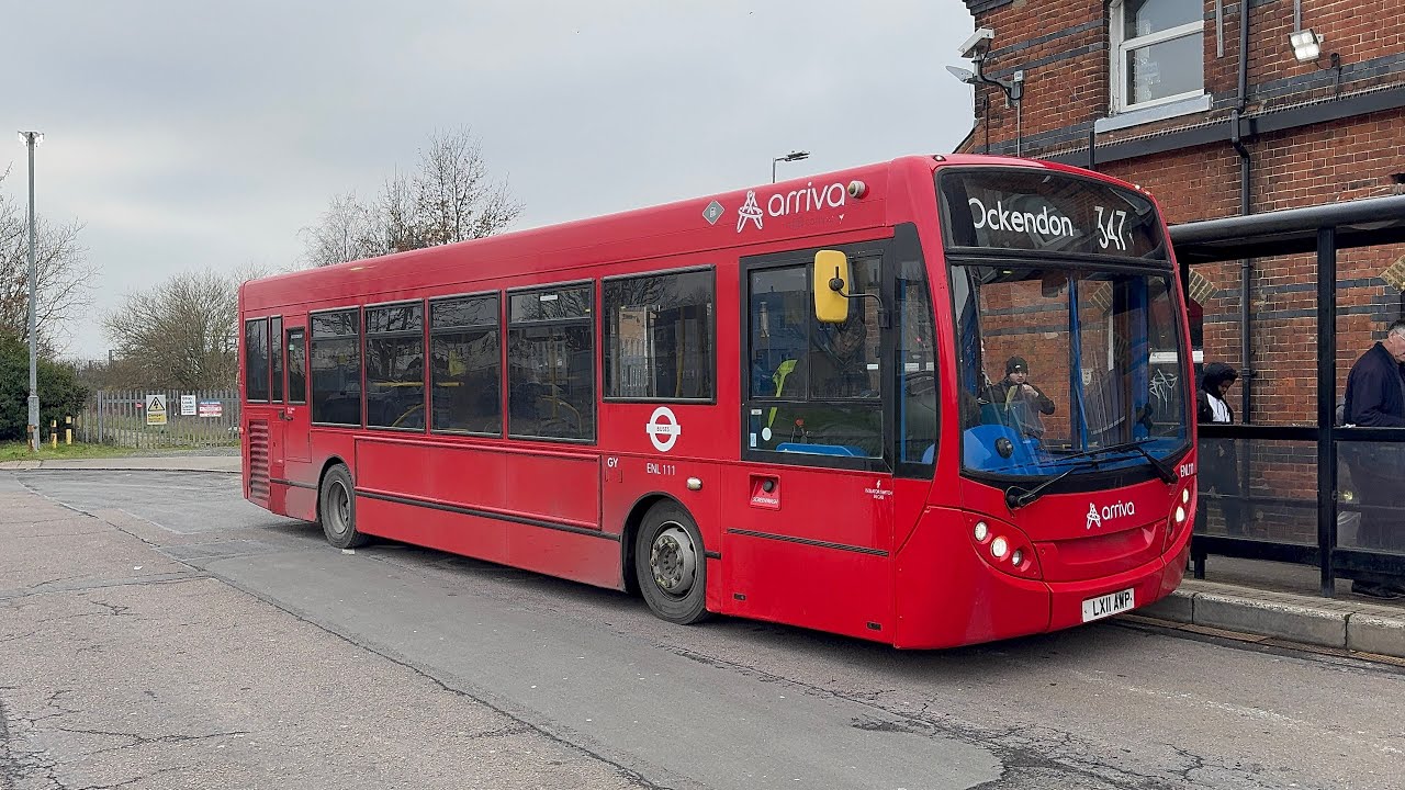 [Last Day] London Buses Route 347 Full Journey From Romford to Ockendon ...