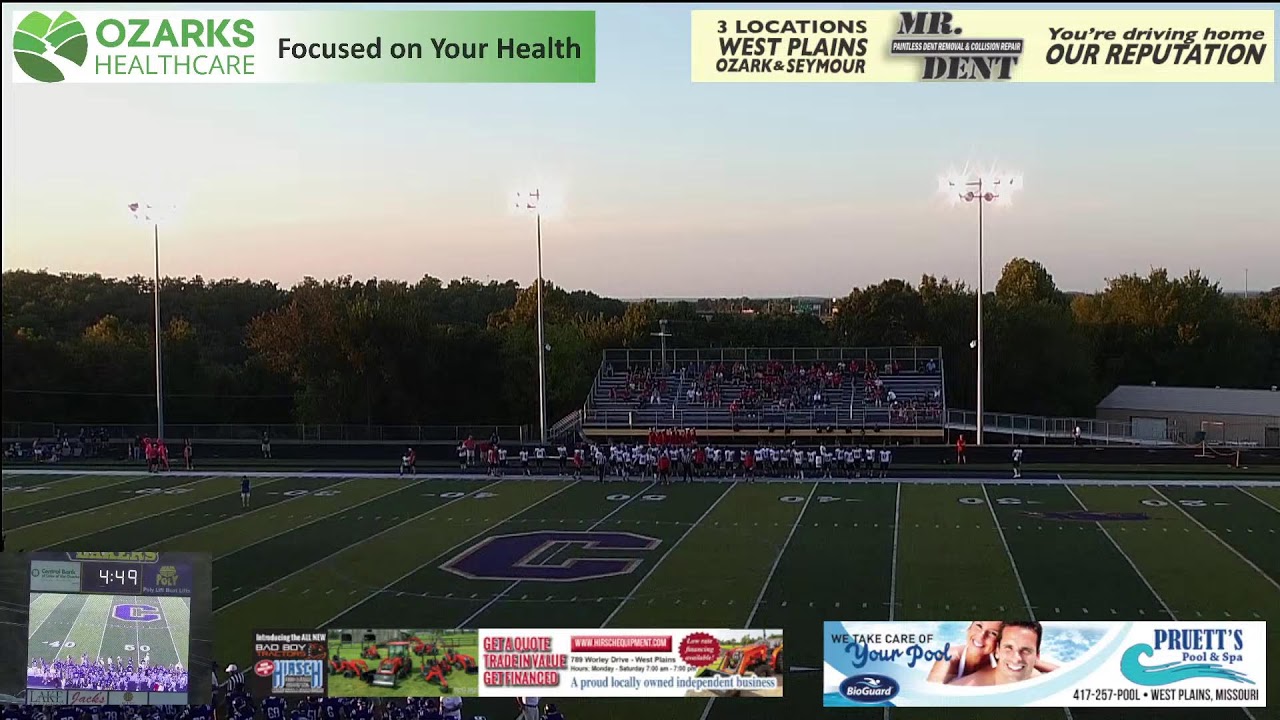 Zizzer Football Live: West Plains vs Camdenton - YouTube