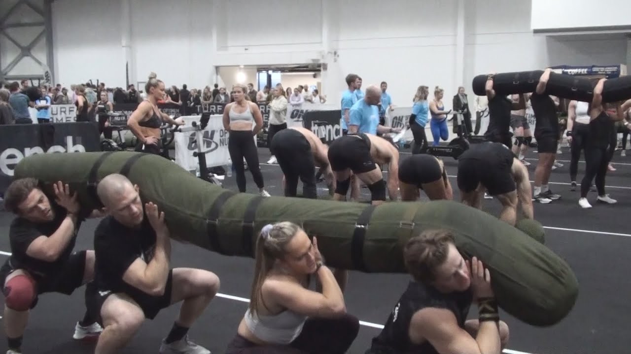 CrossFit Medway Team at the Winter Turf Games 2023 - YouTube