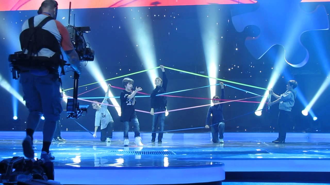 JESC 2013 Rustam Karimov (Azerbaijan) 1st rehearsal - YouTube