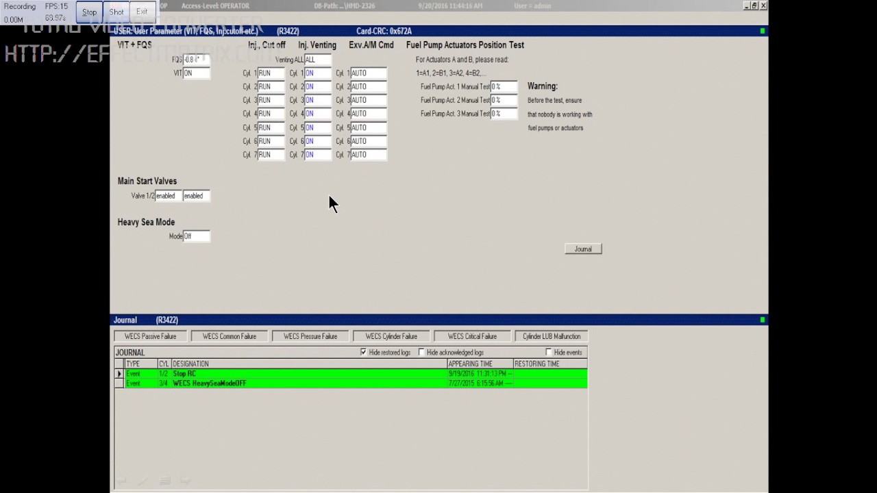 RT Flex Engine - Venting of Injection Valve - YouTube