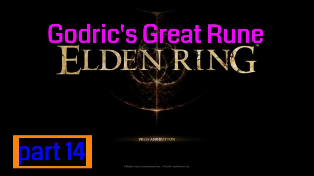 Elden Ring (PS5) gameplay part 14 Godric's Great Rune & Finishing ...
