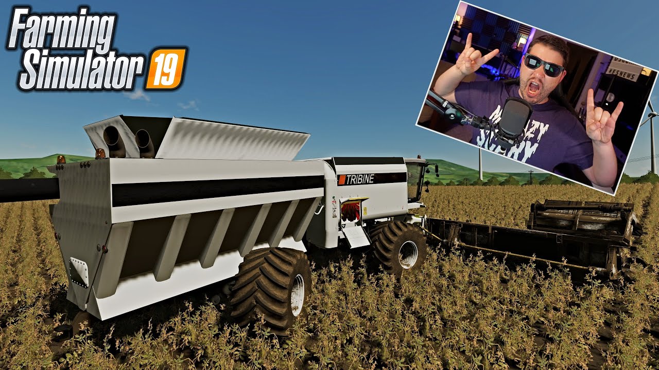 Something New! Euro Farms with Face Cam! | Farming Simulator 19 - YouTube