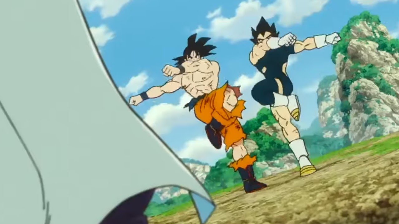 Gogeto VS Broly ||Vegita Goku fusion move - YouTube