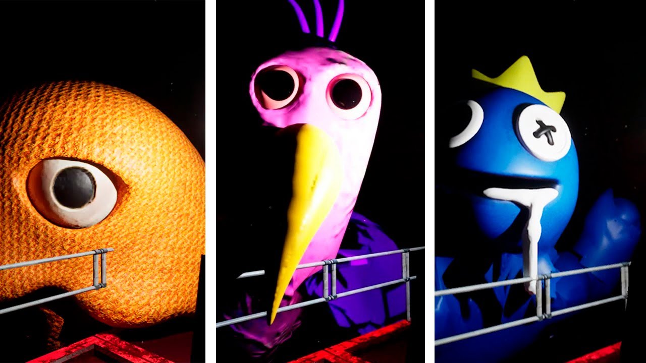 Garten of Banban ALL NEW BOSSESStinger Flinn, Opila, Rainbow Friends ...