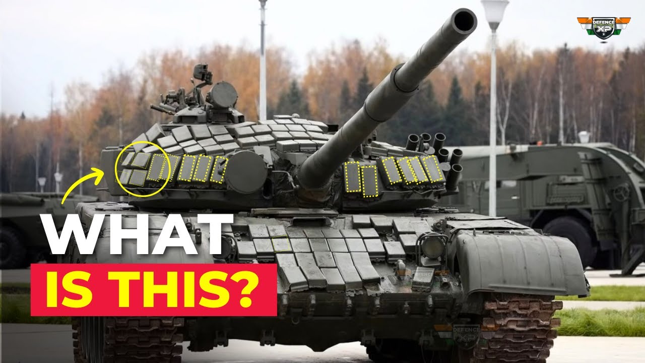 What Are Those Bricks on Tanks? How Explosive Reactive Armour Works ...