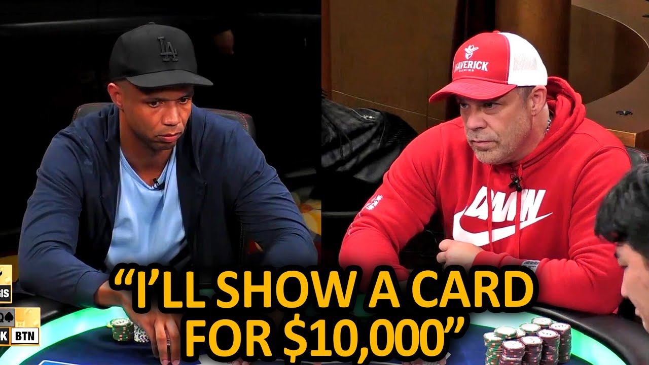 Phil Ivey Attempts $110,000 Bluff vs Eric Persson @HustlerCasinoLive ...