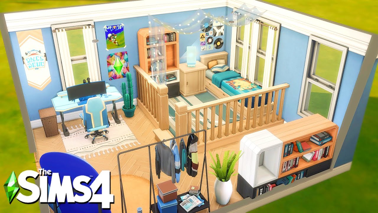 Platform GAMER High School Years + Base Game Teenage Bedroom: The Sims ...