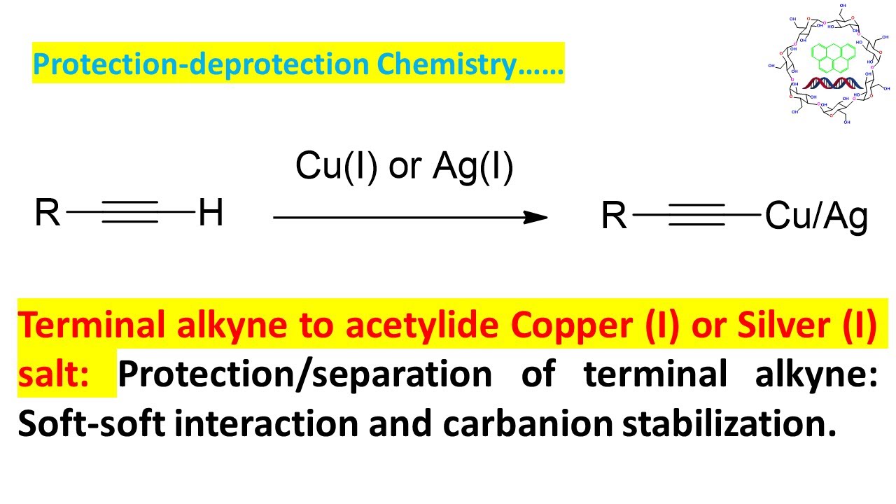 Preparation of Copper (Cu) & Silver (Ag) Alkynilide from terminal ...