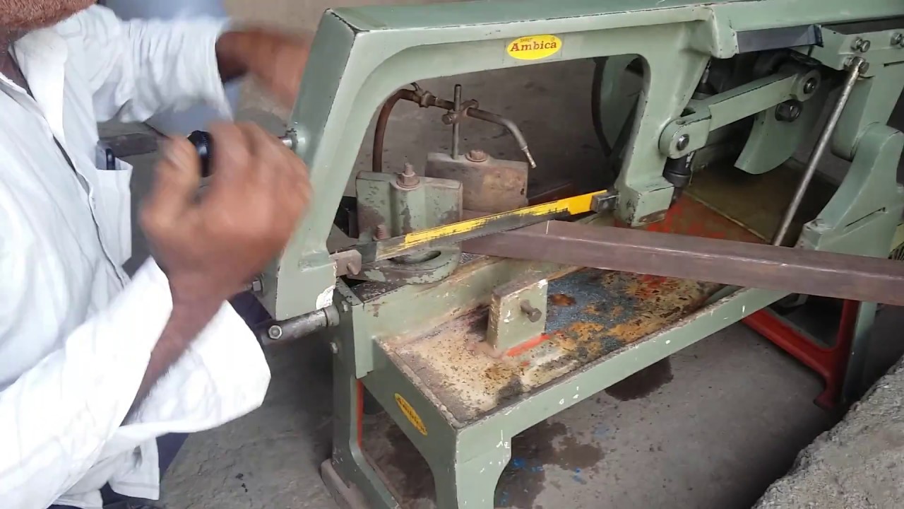 लोहा काटने की ऑटोमेटीक मशीन -automatic steel cutter - YouTube