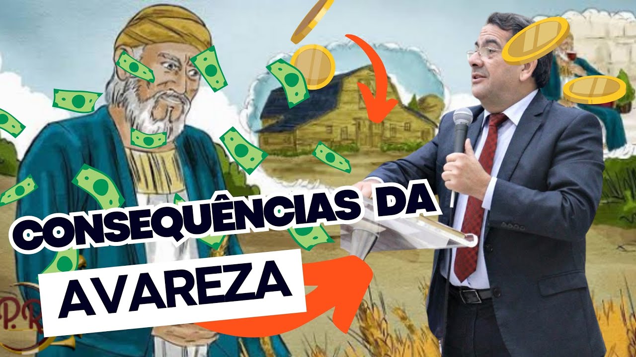 CONSEQUÊNCIAS DA AVAREZA | PR JANDER MAGALHAES - 18-02-2024 - YouTube
