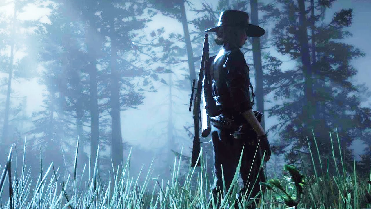 Red Dead Redemption 2 - Haunted Forest Easter Egg - YouTube