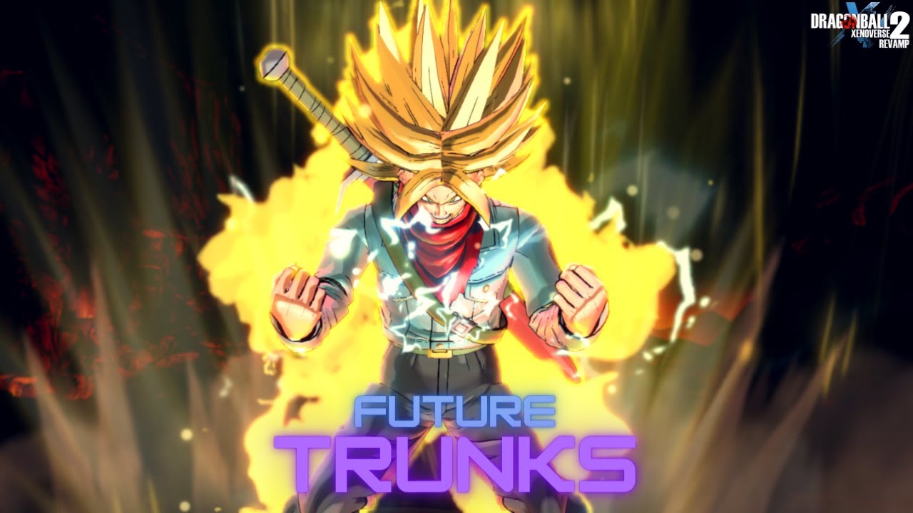 NEW Future Trunks Hair for CAC! in Dragon Ball Xenoverse 2 Mods - YouTube