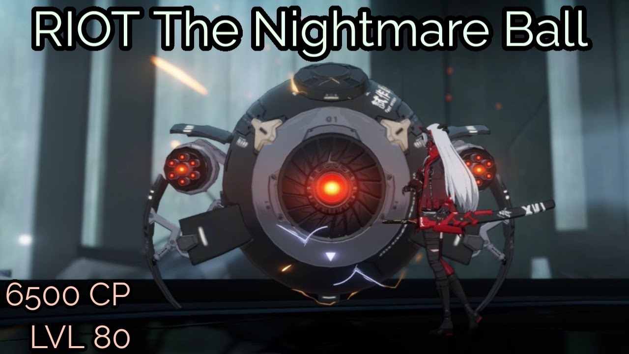 Punishing: Gray Raven Boss Challenge RIOT The Nightmare Ball 2/3 - YouTube