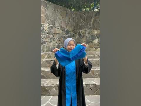 Tutorial Pemakaian Toga Wisuda Unisba Part 1 - YouTube