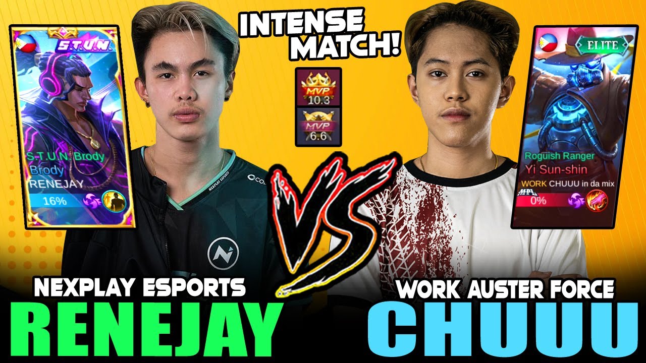 Intense Match! Renejay Brody Offlane vs. Chuuu Core YSS (MVP Battle ...