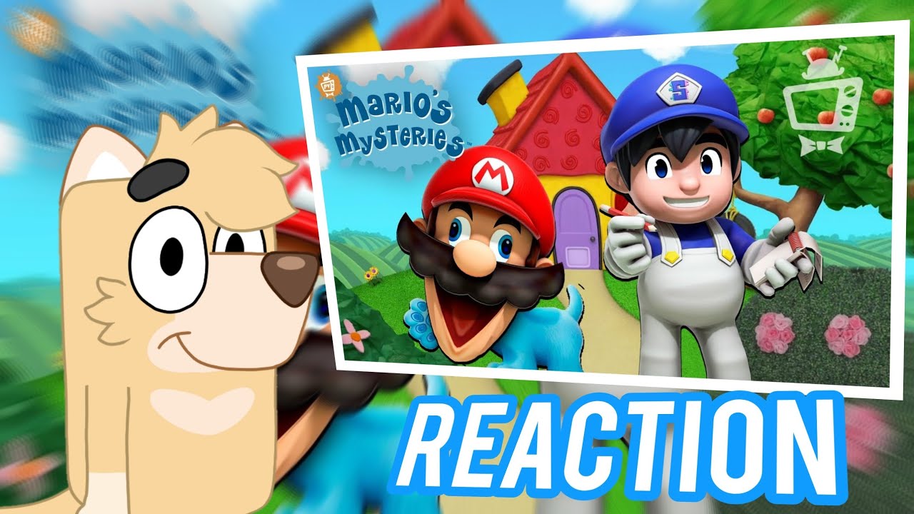 IF MARIO WAS BLUE'S CLUES | RWAP Reacts to Mario's Mysteries @SMG4 ...