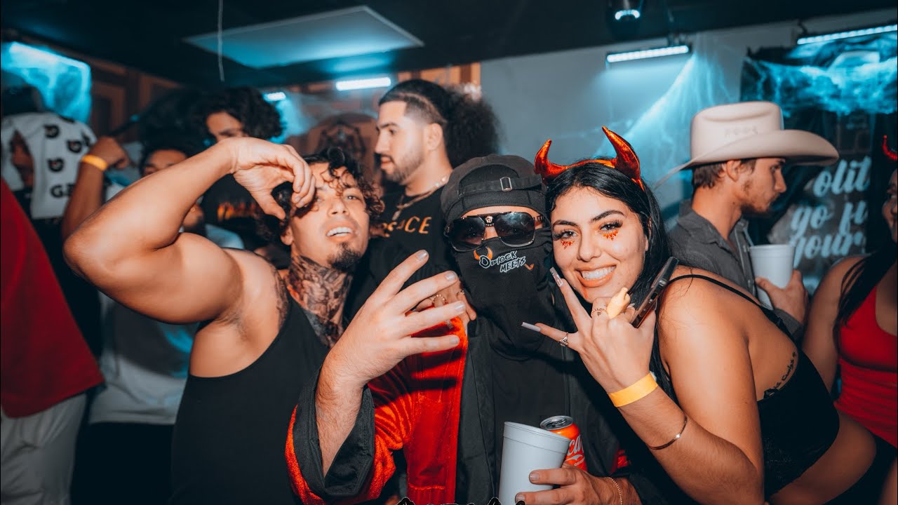 Oblock Halloween party went wild - YouTube