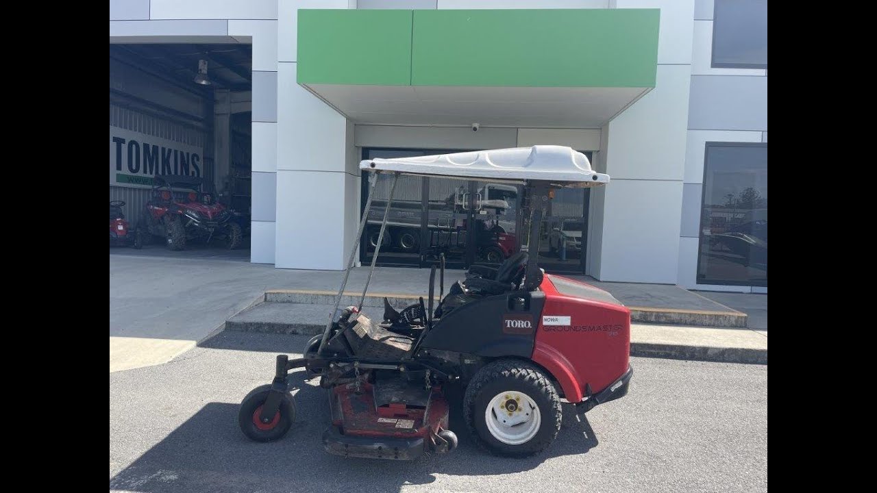 2017 Toro Groundsmaster 7210 Zero Turn Mower - YouTube