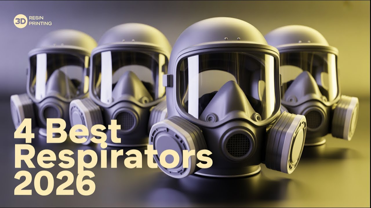 Best Respirators for Resin 3D Printing in 2026 | Top 4 Respirators for ...