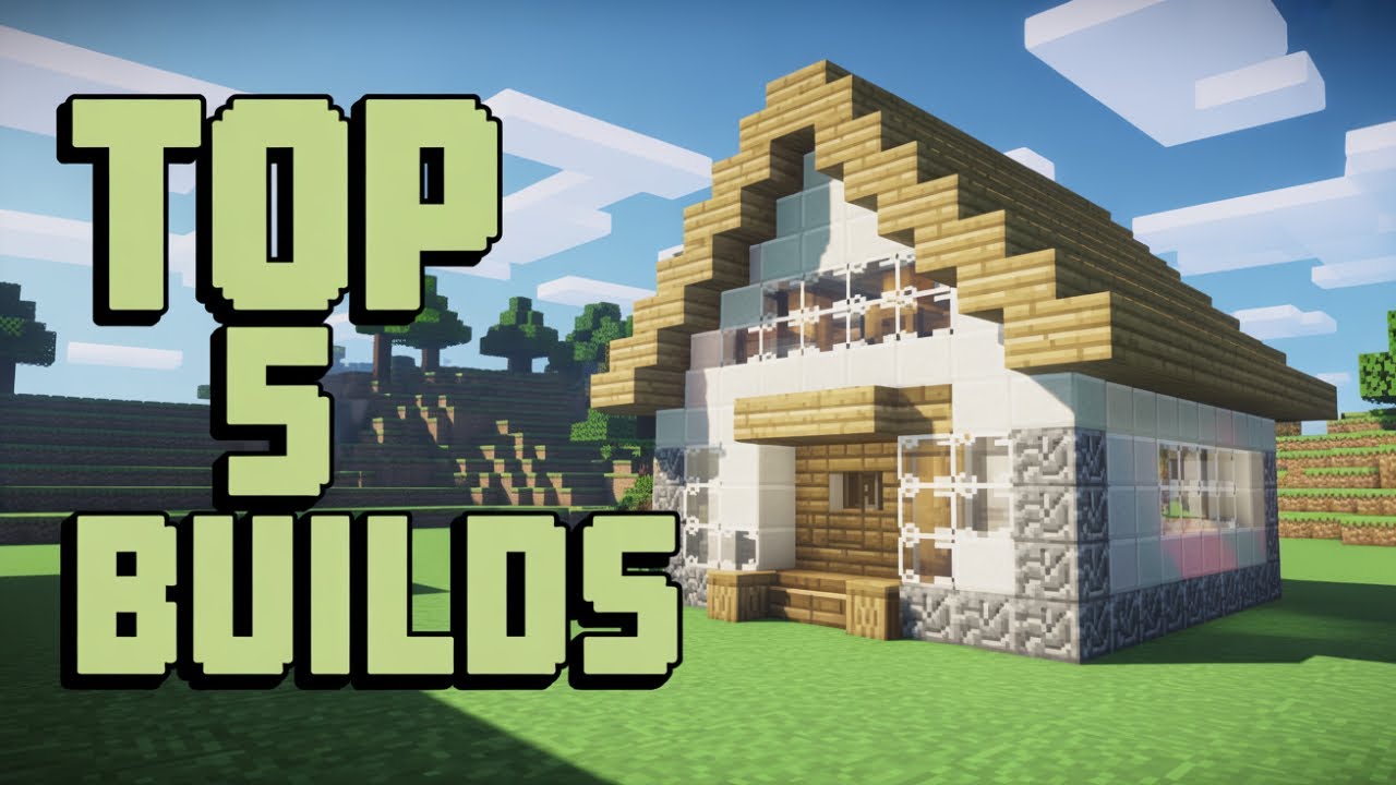 Top 5 Unique Minecraft Builds - YouTube