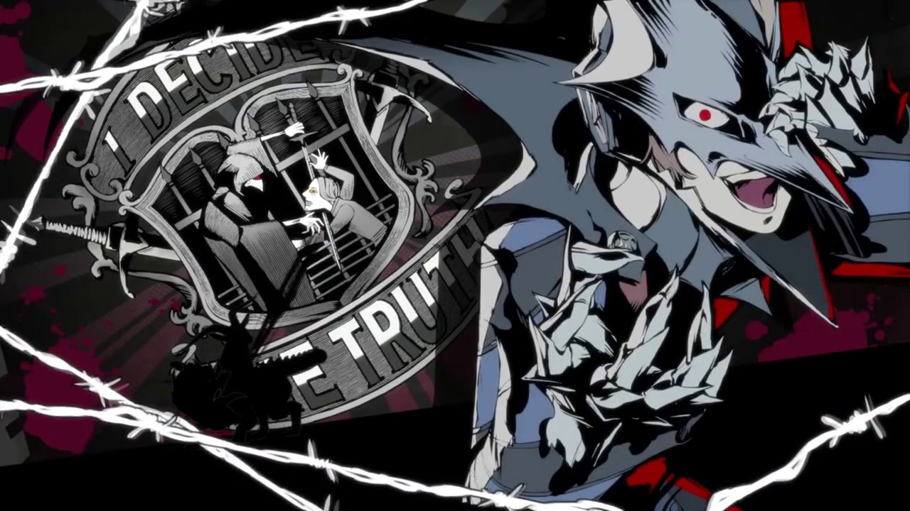 Akechi/Dark Crow All Out Attack Animation Only - YouTube