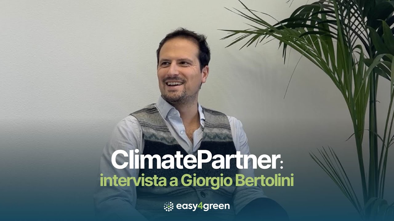 Intervista a Giorgio Bertolini di ClimatePartner | Easy4Green - YouTube