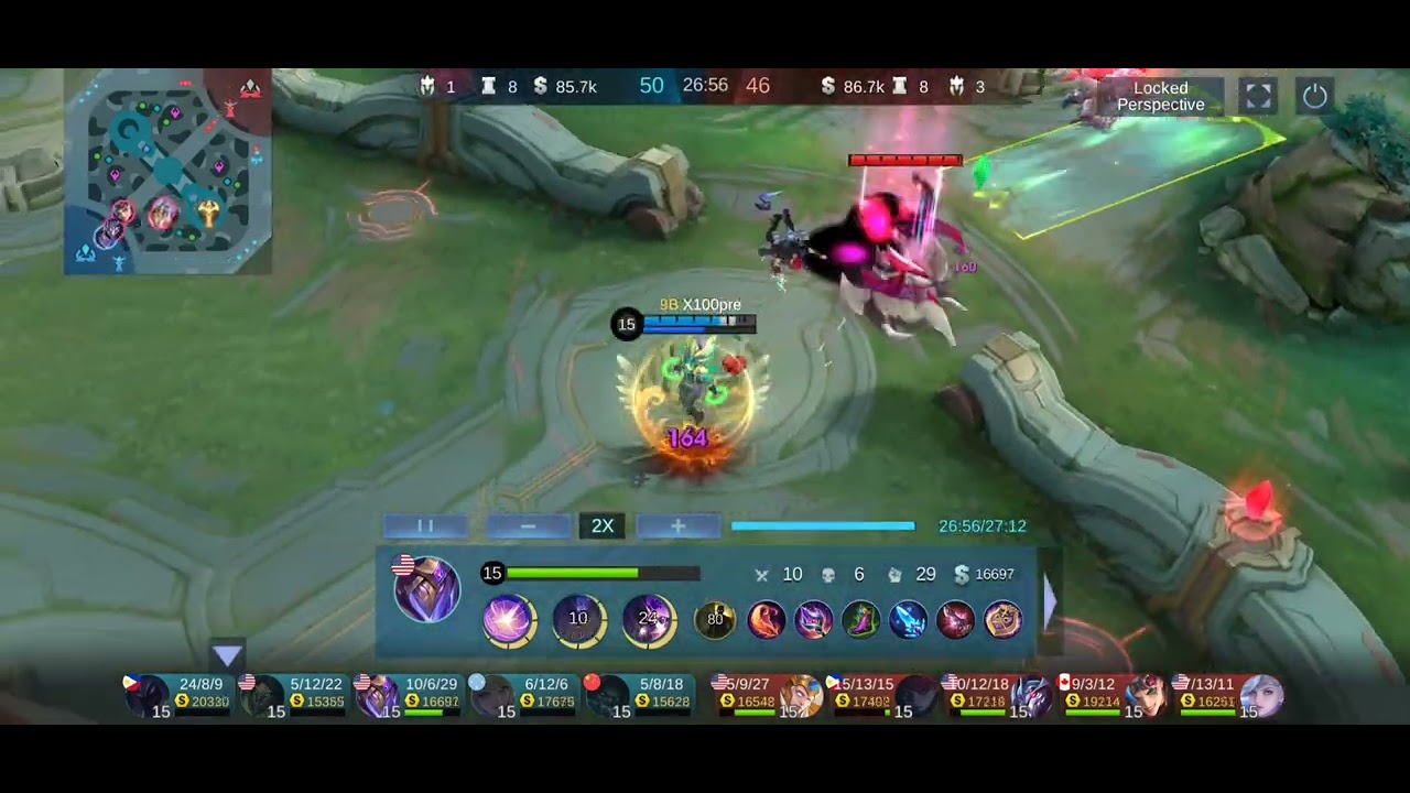 MLBB - Yve 4v1 defense winions ftw - YouTube