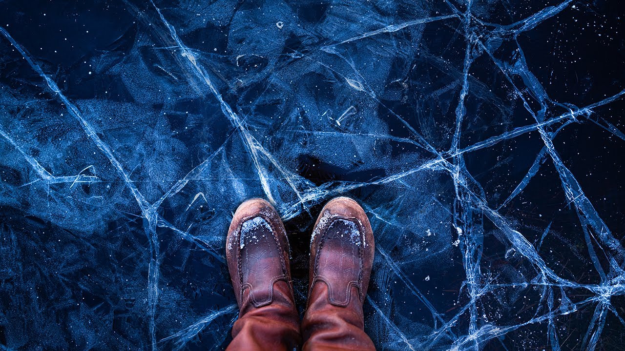 Song of the ice | 10 HOURS raw ice sounds for sleep/meditation/relax ...