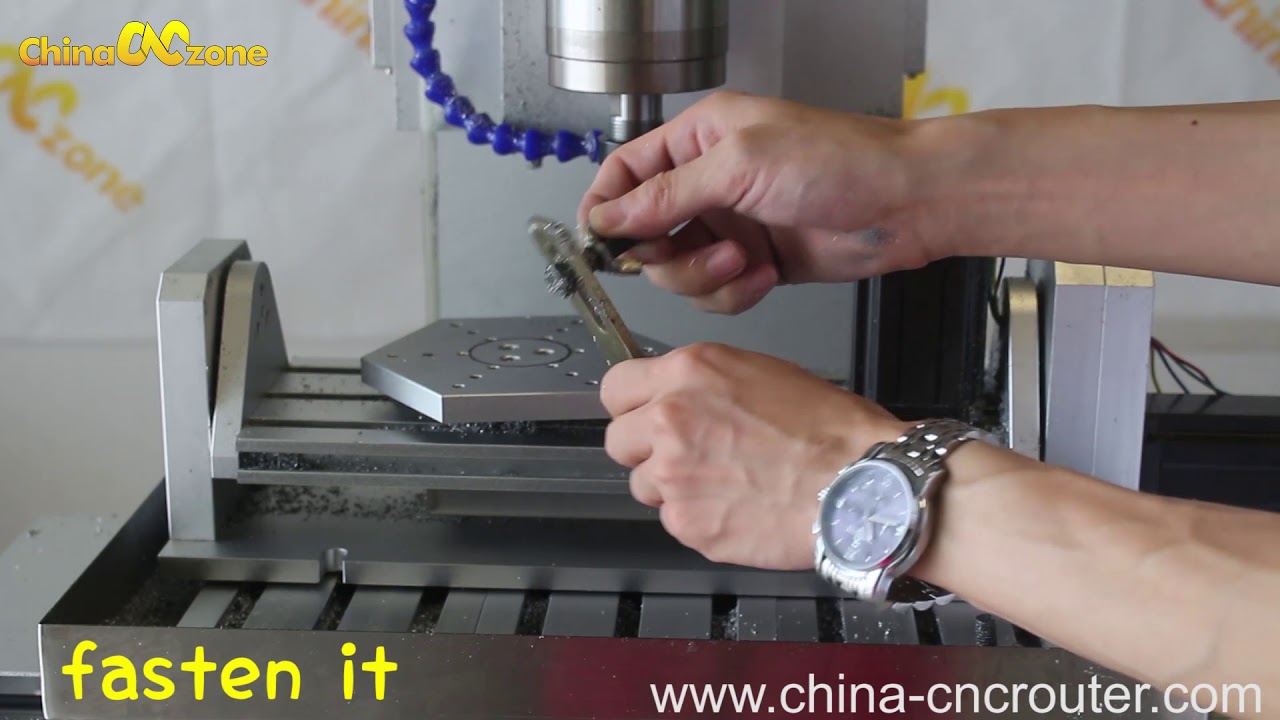 How to Install the 5th CNC Axis from ChinaCNCzone - YouTube